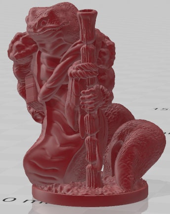 Azite Pureblood Scalemage - Aztlan 3 Reforged - Pathfinder - Dungeons