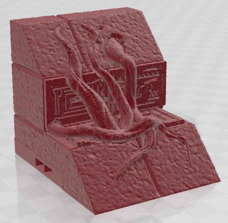 Step Pyramid Walls Set 2 - Aztlan 5 Reforged - Pathfinder - Dungeons