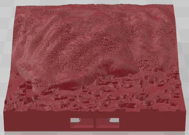 Raised Mud Slopes Set 1 - Swamp of Sorrows - Pathfinder - Dungeons & D