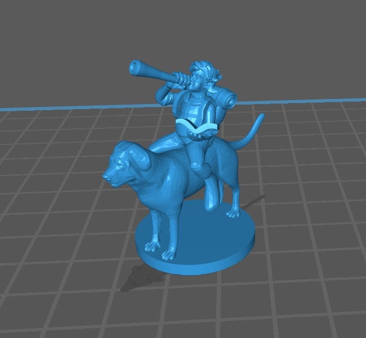 Hafling Bard Mini - DND - Pathfinder - Dungeons & Dragons - RPG - Tabl