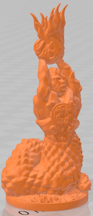 Azite Battletorn Pyromancer - Aztlan 2 Reforged - Pathfinder - Dungeon
