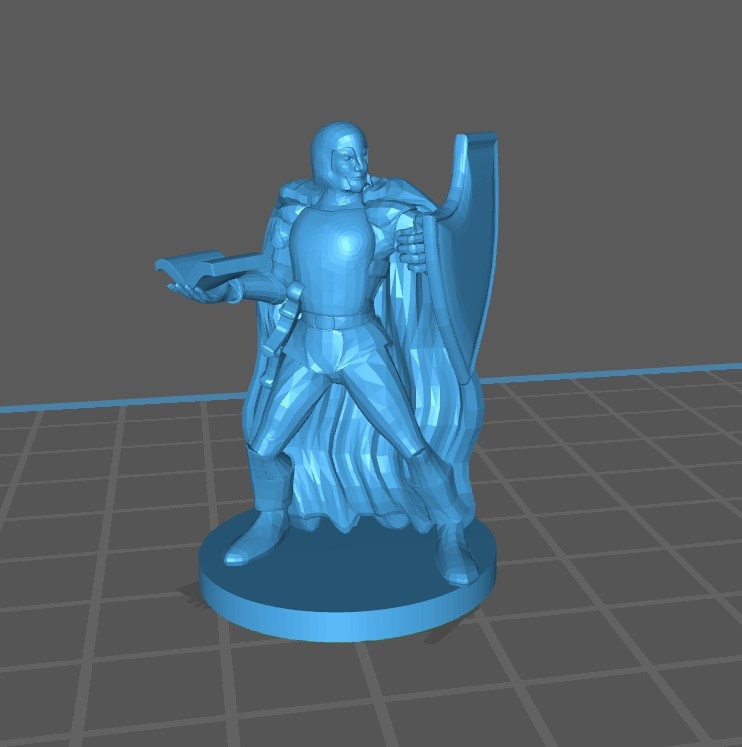 Eldritch Knight Mini - DND - Pathfinder - Dungeons & Dragons - RPG - T