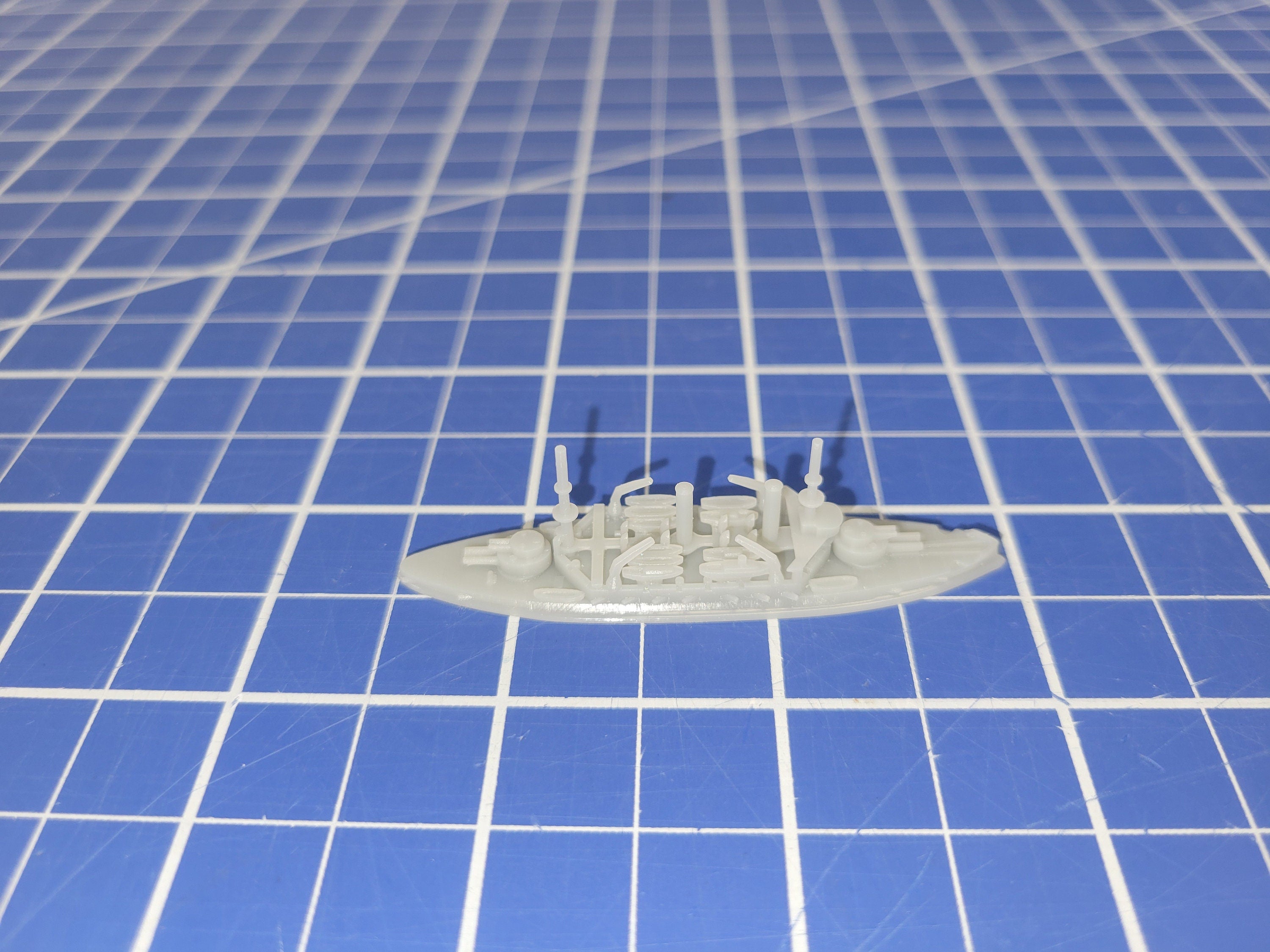 Battleship - Kearsarge Class - 1907 - US Navy - Wargaming - Axis and A