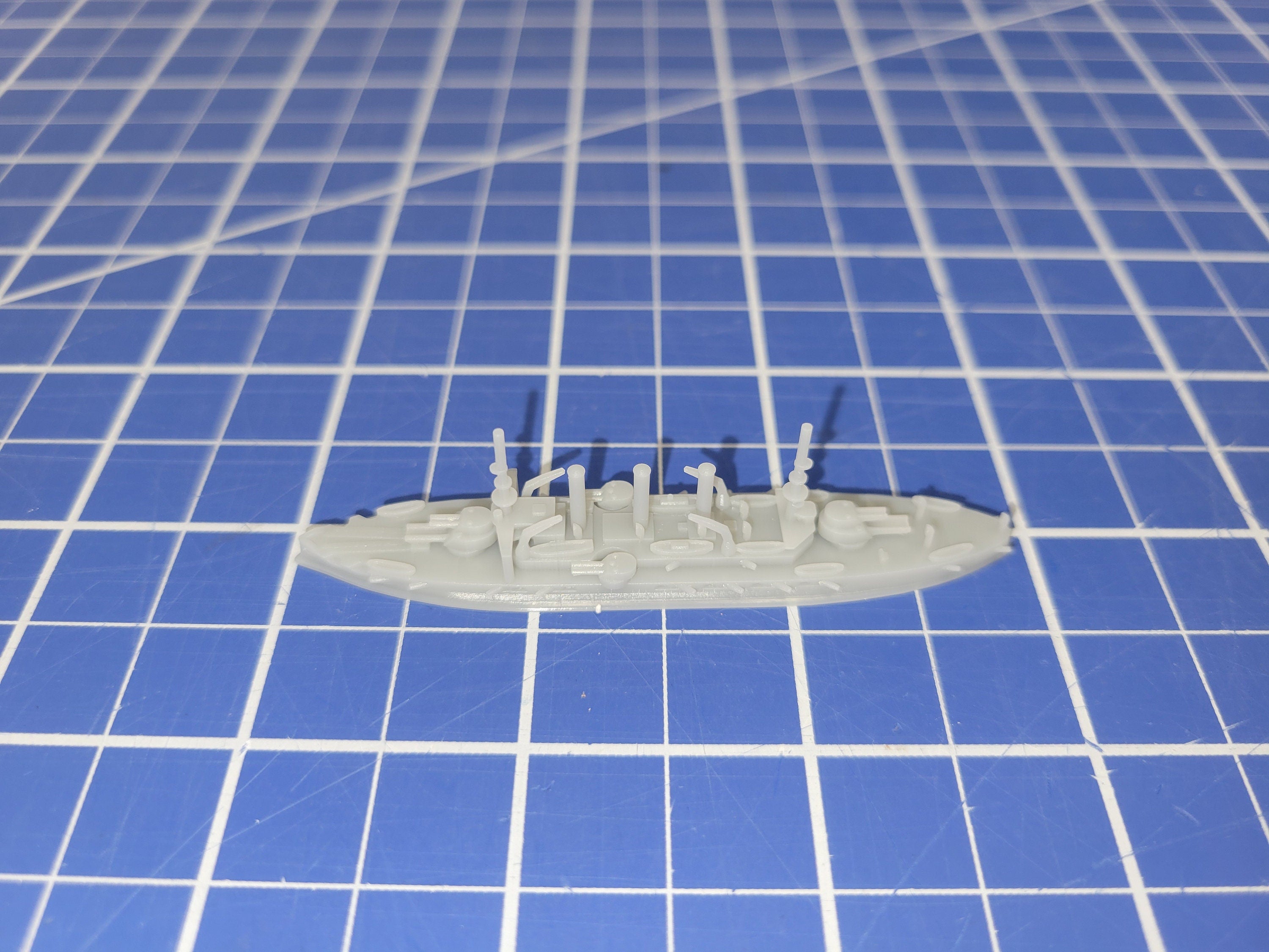 Battleship - Virginia Class - 1907 - US Navy - Wargaming - Axis and Al