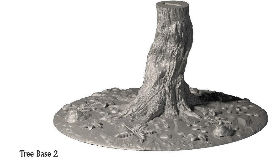 Tree Bases - Shadowgrove - Forest Scatter - Fat Dragon Games- DND- Pat