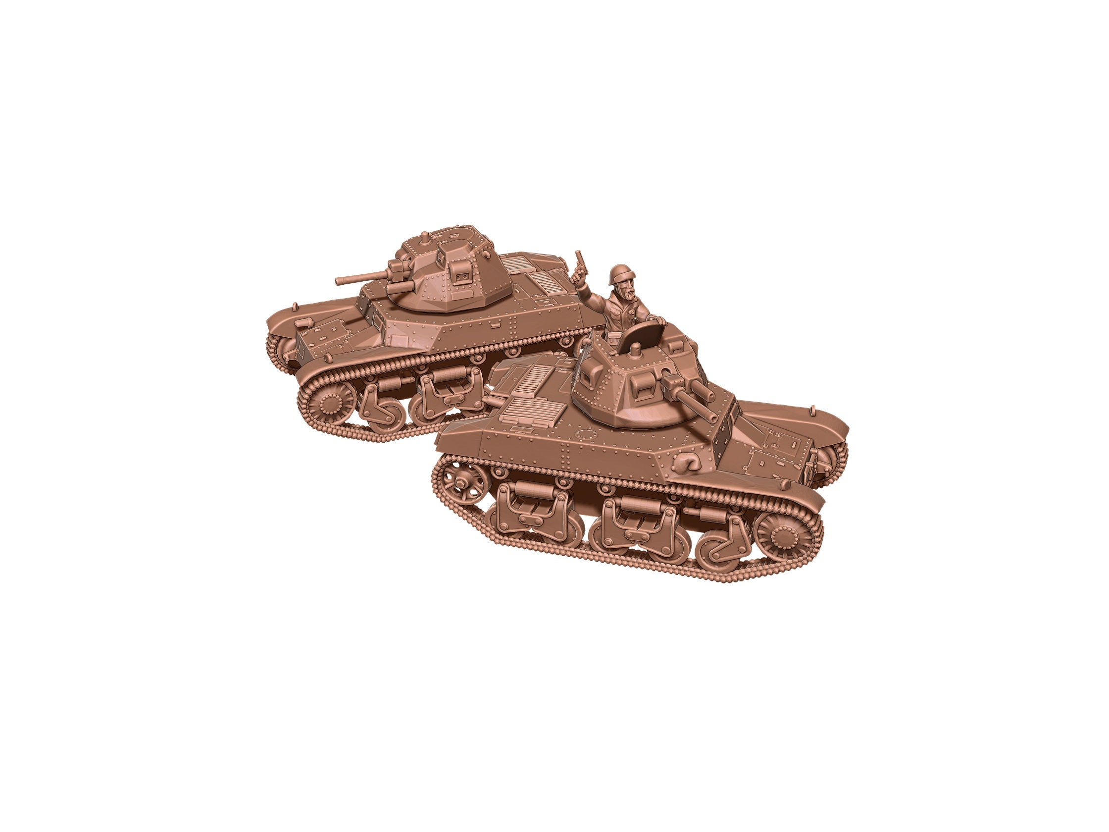 AMC 35- French Army - Great for Table Top War Games and Dioramas - Res