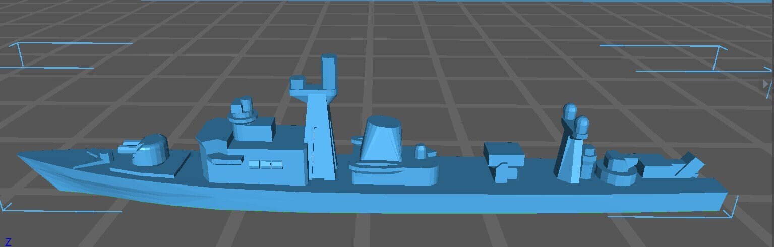 Chikugo-Class Destroyer Escort - JMSDF - Japanese Navy - Wargaming - A