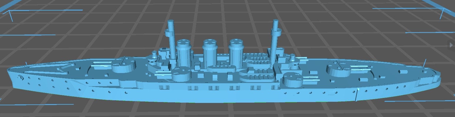 Rurik II - Soviet Navy - Wargaming - Axis & Allies - Naval Miniature